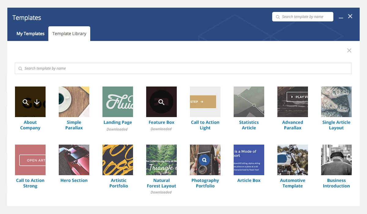 WPBakery Page Builder 5 0 Revolution Template Library