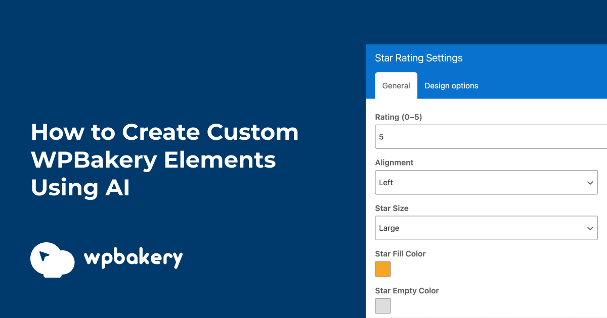 How to Create Custom WPBakery Elements Using AI - WPBakery Page Builder