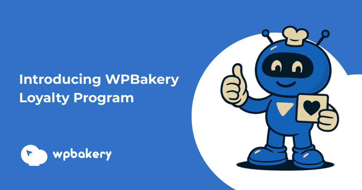 WPBakery Loyalty Program for Support Plus subscribers - WPBakery Page ...